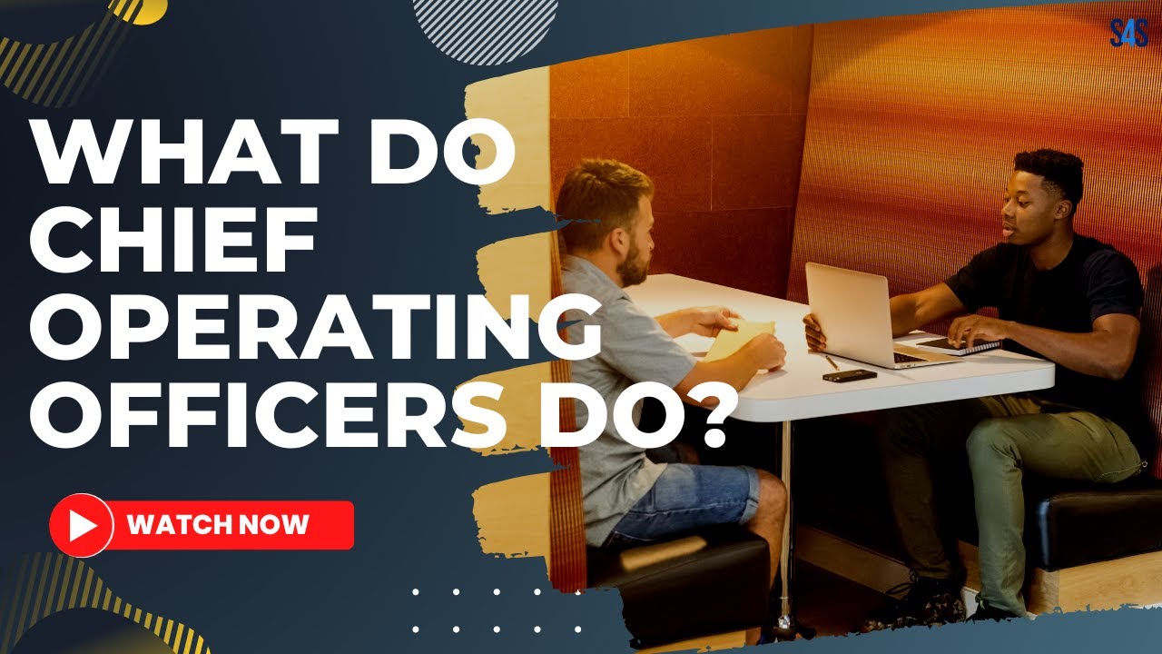 What Do Chief Operating Officers Do? | Scaling for Success - YouTube