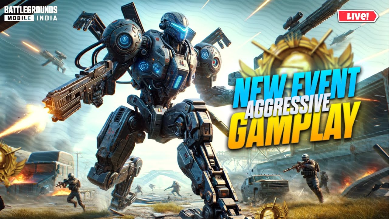 NEW EVENT AGGRESSIVE GAMEPLAY FT.iPHONE 13 | BGMI LIVE | #bgmi - YouTube