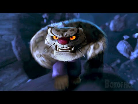 A fuga violenta de Tai Lung | Kung Fu Panda | Clipe