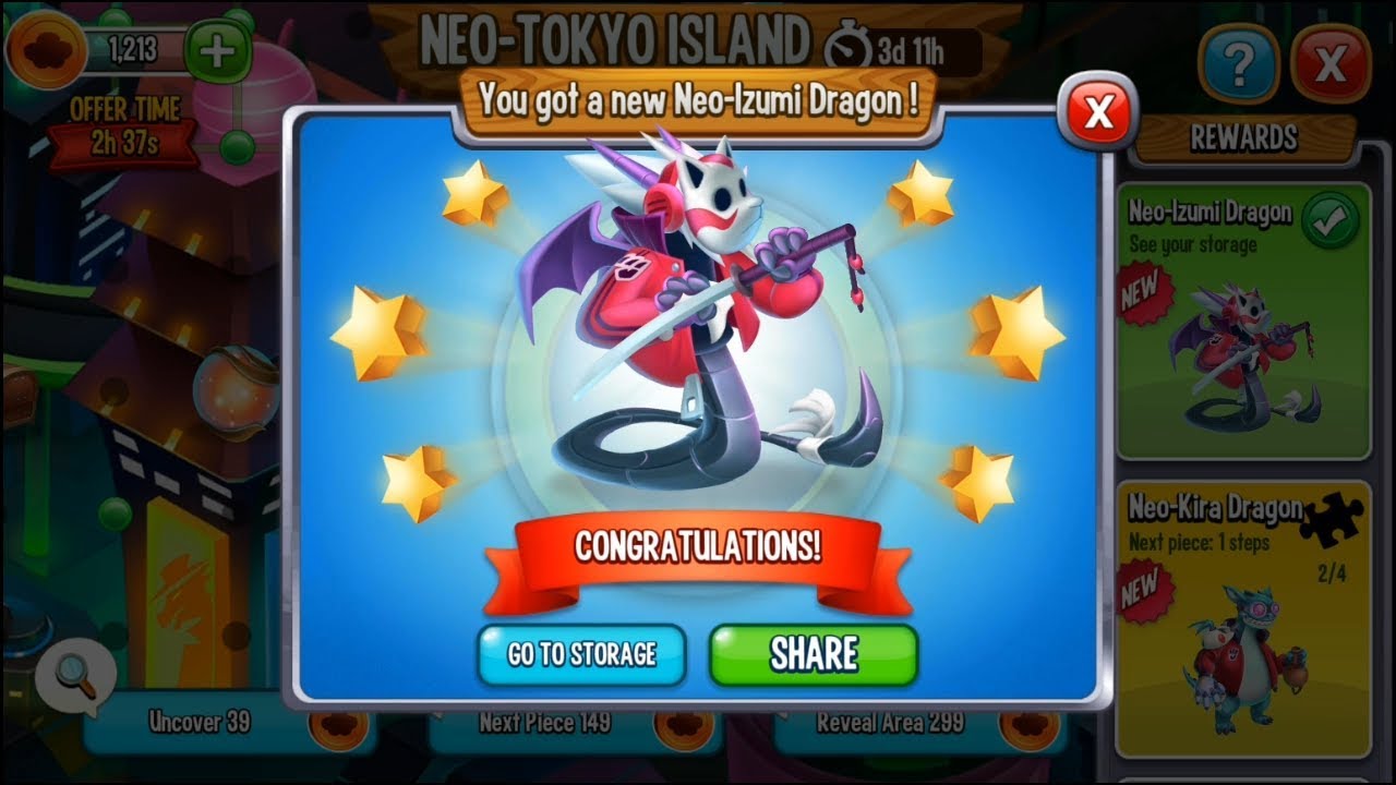 Dragon City | New Dragon Neo-Izumi Dragon - YouTube