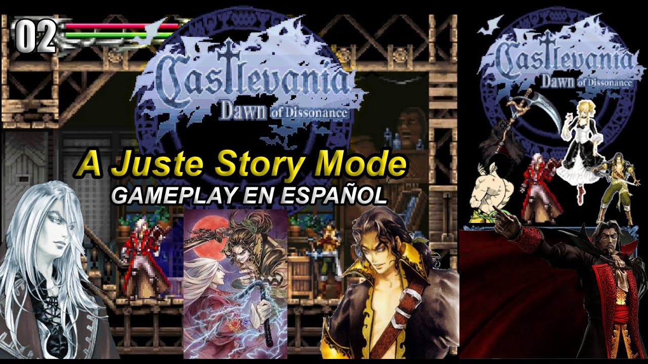 Castlevania: Dawn of Dissonance - A Juste Story Mode en español V1.0.2 ...