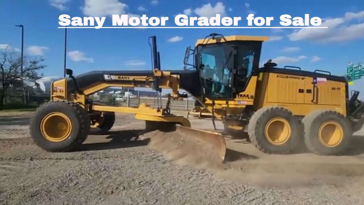 Sany SMG200C-8 Motor Grader for Sale – Built for Precision and Power ...