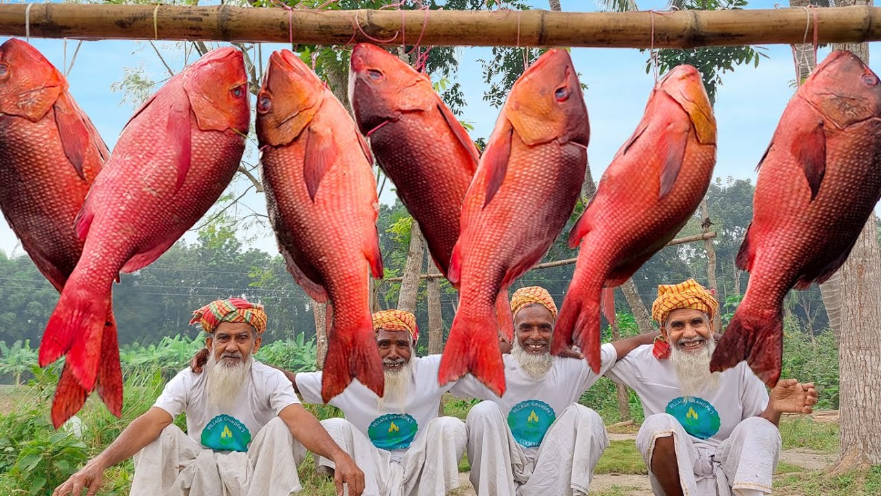 Ocean RED KORAL Taste Delicious - Red Snapper Fish Cutting & Cooking ...