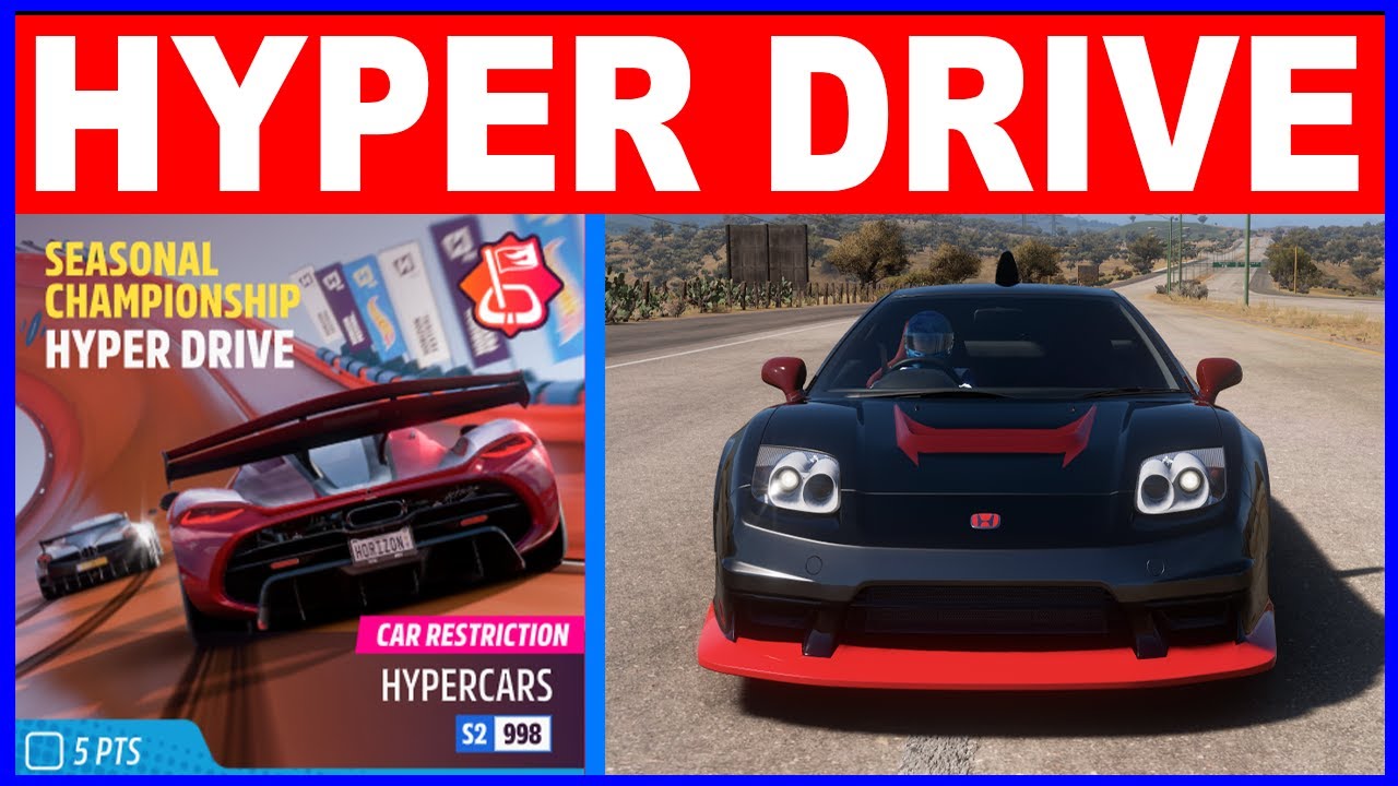 Forza Horizon 5 HYPER DRIVE Seasonal Championship - Car Restriction ...