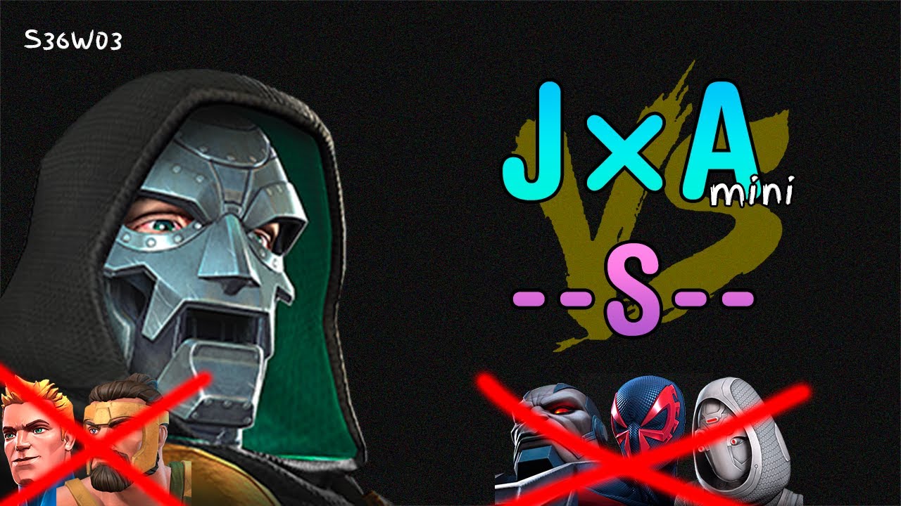 S36W03: MINI J×A vs --s-- | ¡SE NOS VA EL SUEÑO! | MCOC - YouTube