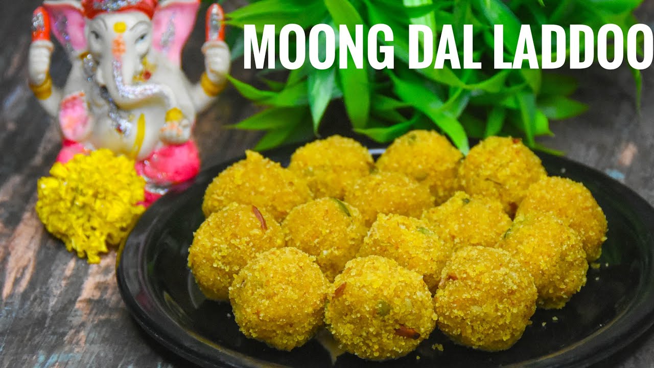 Mung Dal Ladoo Recipe | Moong Dal Laddoo | মুগ ডালের লাড্ডু | মুগের ...