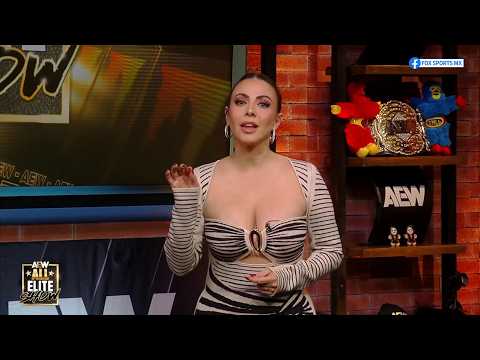 Jimena Sánchez AEW El Show 08/12/2025.