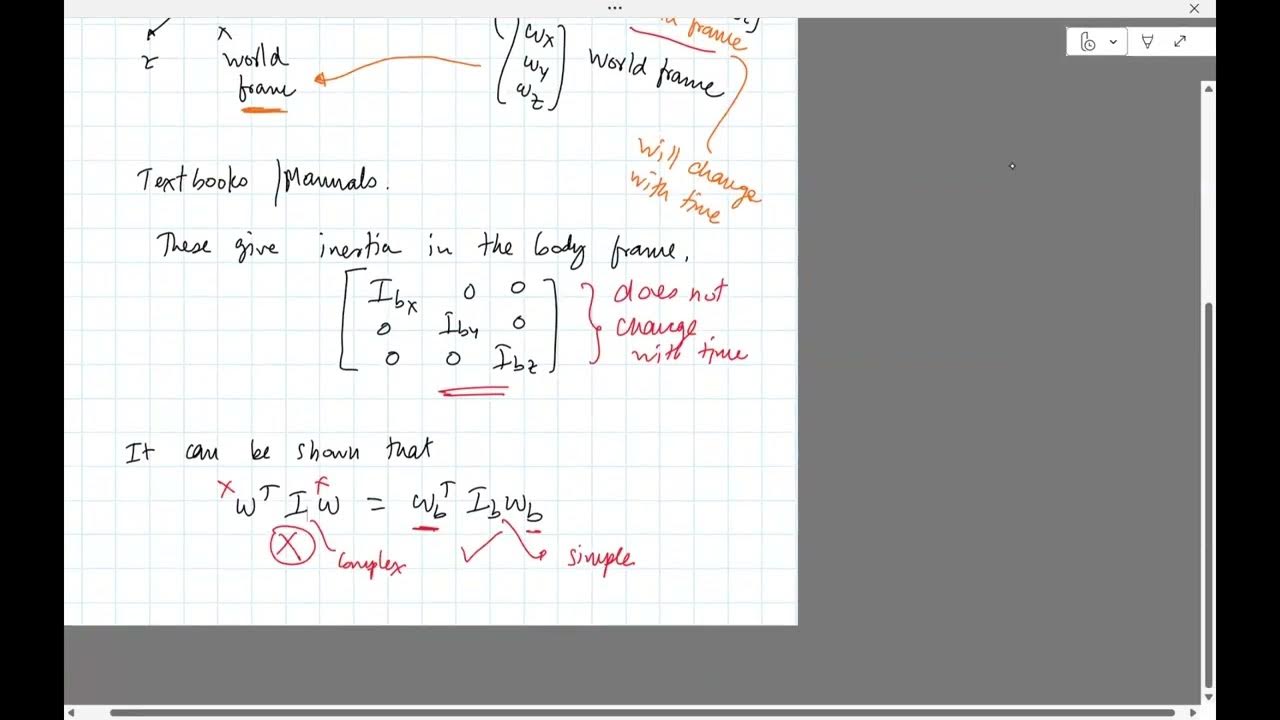 Robotics Lec 20: 3D Dynamics (Fall 2023) - YouTube