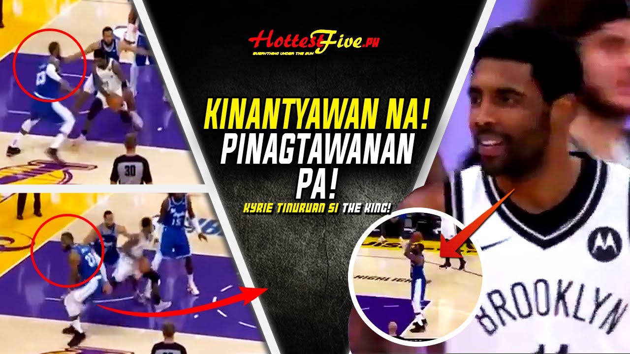 NBA FANS SUMIGAW NG GINEBRA! GINEBRA! KYRIE TINRASHTALK SI LEBRON ...