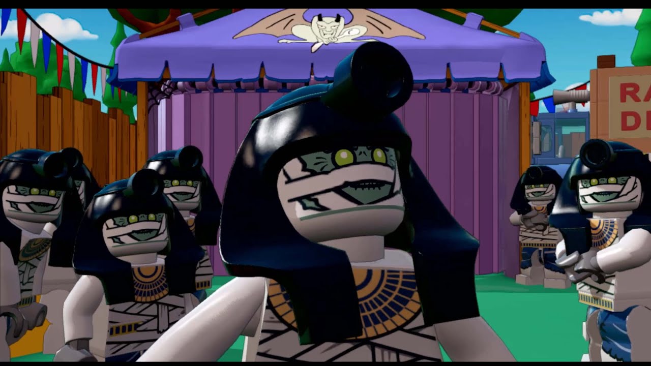 Mummy Warrior Performs All Character Cutscenes in LEGO Simpsons A ...