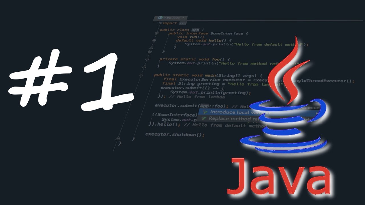 Java - Basic - Hola Mundo - Tutorial en [ Español / Spanish ] - YouTube