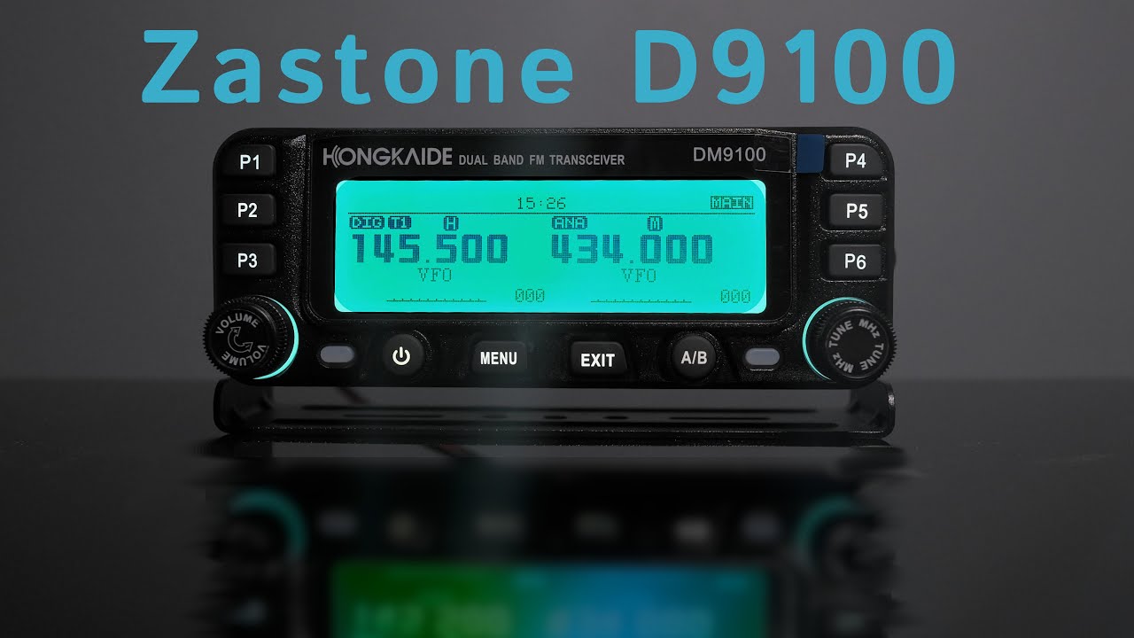 Радиостанция Zastone D9100. Обзор от Вива-Телеком - YouTube