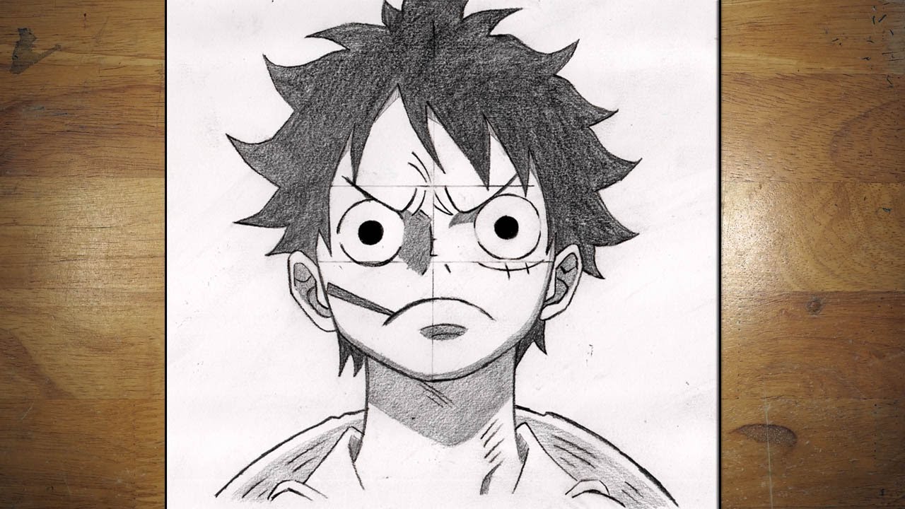 How to Draw Luffy | One Piece Drawing - Easy To Draw - YouTube