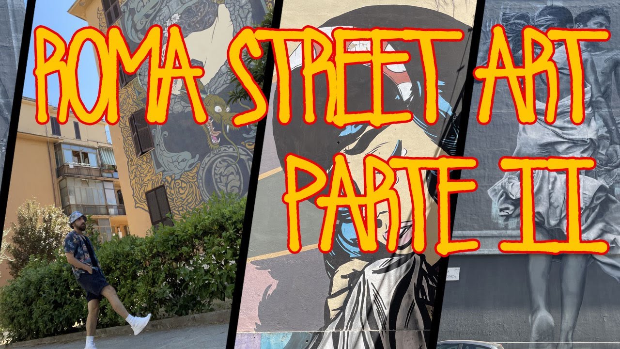 Viaggio tra la Street Art a Roma - Parte 2 (Trullo/Valco San Paolo e ...