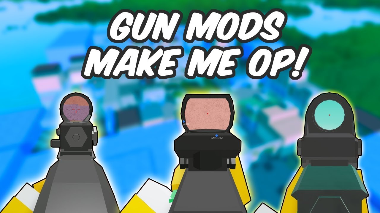 New Gun Mods In Bad Business Made Me OP! - YouTube