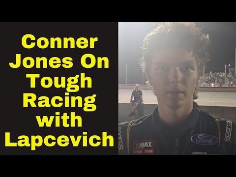 Conner Jones Discusses Tough Racing with Treyten Lapcevich for 3rd ...