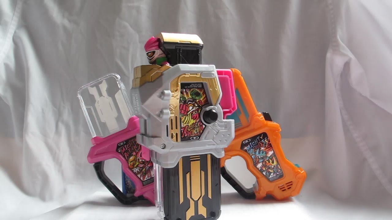 DX Maximum Mighty X Gashat Review - Kamen rider Ex-aid - YouTube