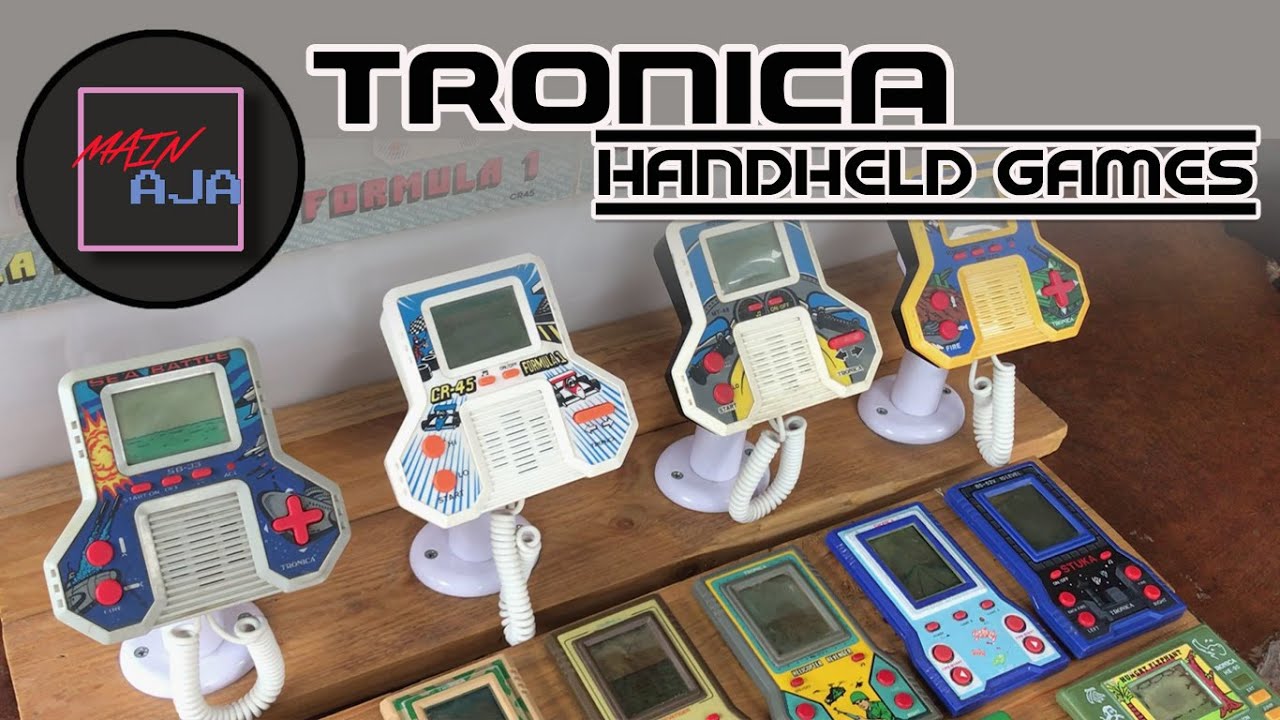 Tronica / Ronica 1980s Handheld Games Action Eps 2 - YouTube
