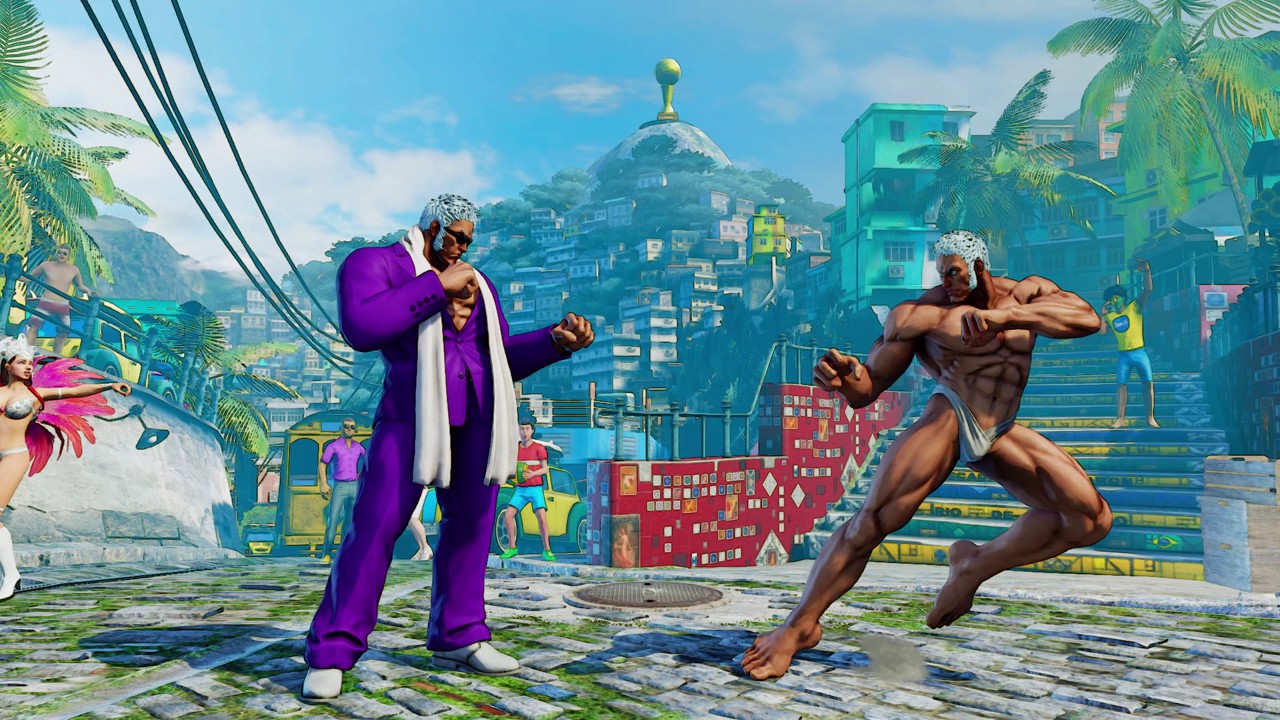 STREET FIGHTER V / SF5: Urien & Juri New Alternate Costumes - YouTube