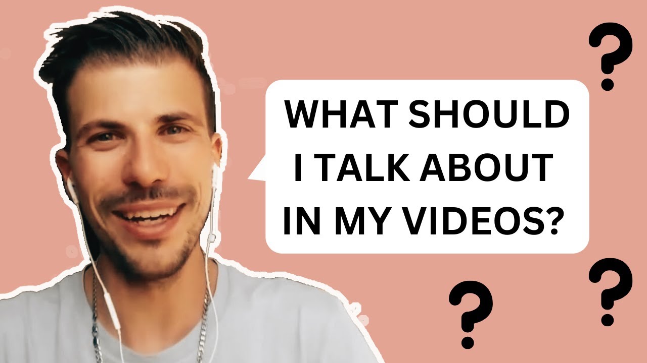 Tips for new videos: what should I talk about? (VLOG) - YouTube