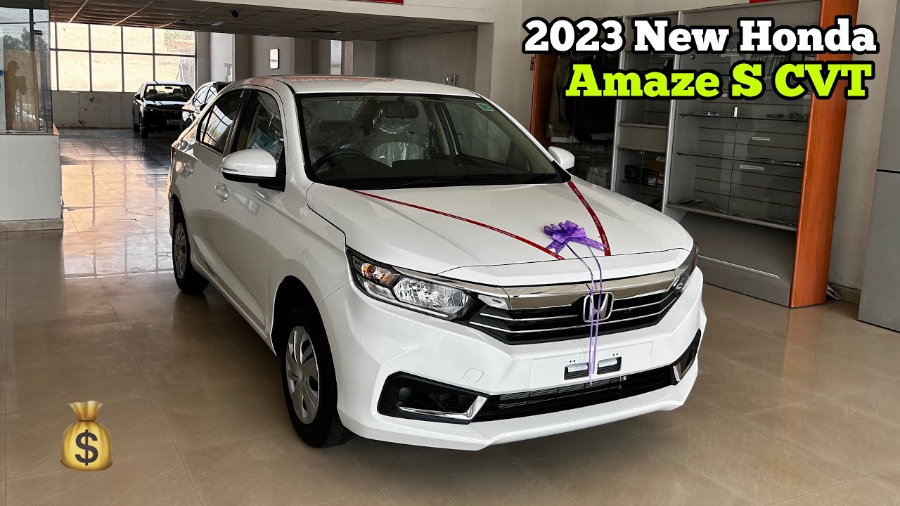 New Honda Amaze S CVT Family Compact Sedan साथ में Luxury Feel || 2023 ...