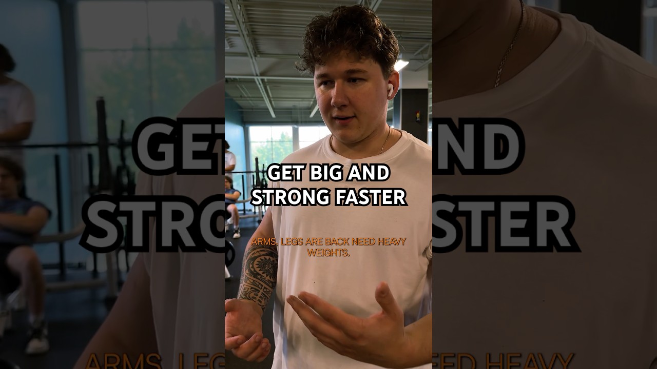 How to get bigger and stronger fast #gym #bodybuilding #strengthgains # ...