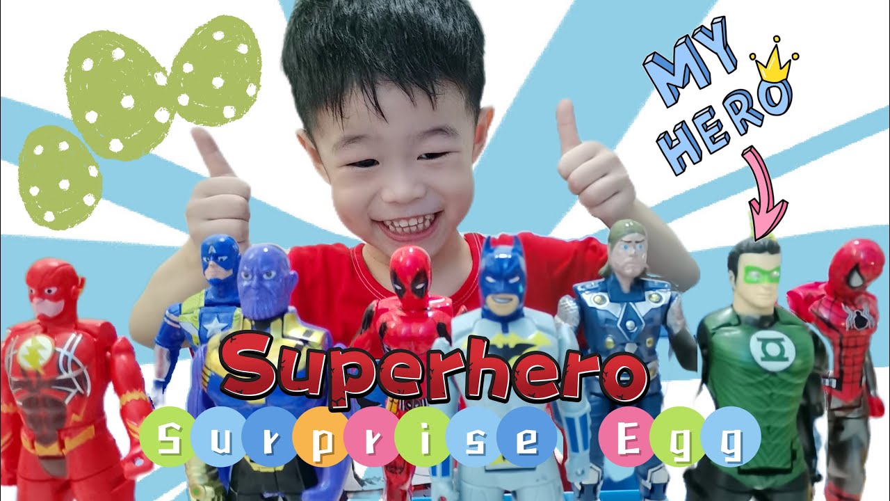 Surprise Egg | Superhero Egg | My Superhero Egg - YouTube