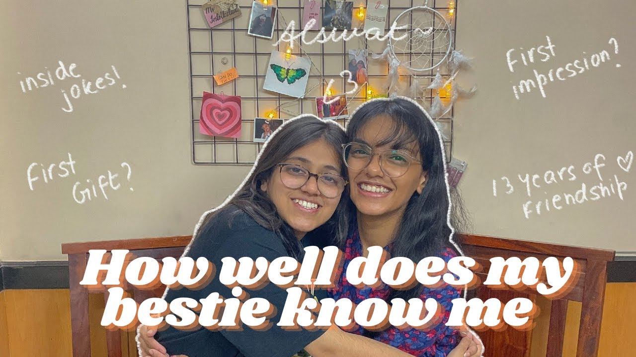 How well does my bestie know me! Ft. Ms Anonymous | Alena Jacob - YouTube