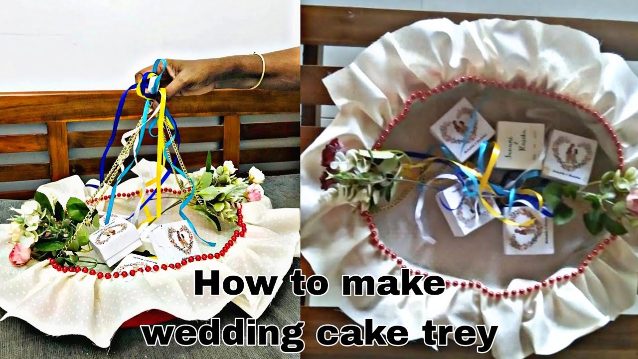 How to make wedding cake trey | Amazing Craft | Craft Ideas - YouTube