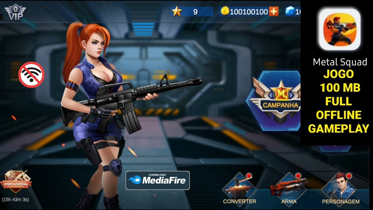 Metal Squad v2.3.1 Jogo Android Offline Gameplay - YouTube