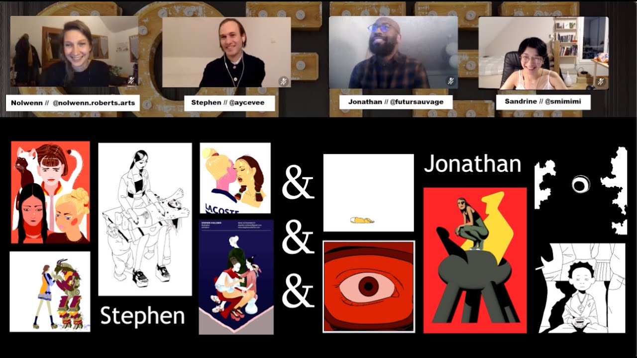 PODCAST#4 Animateur.rice / Illustrateur.rice Freelance Ft. Stephen Vuillemin & Jonathan Djob ...