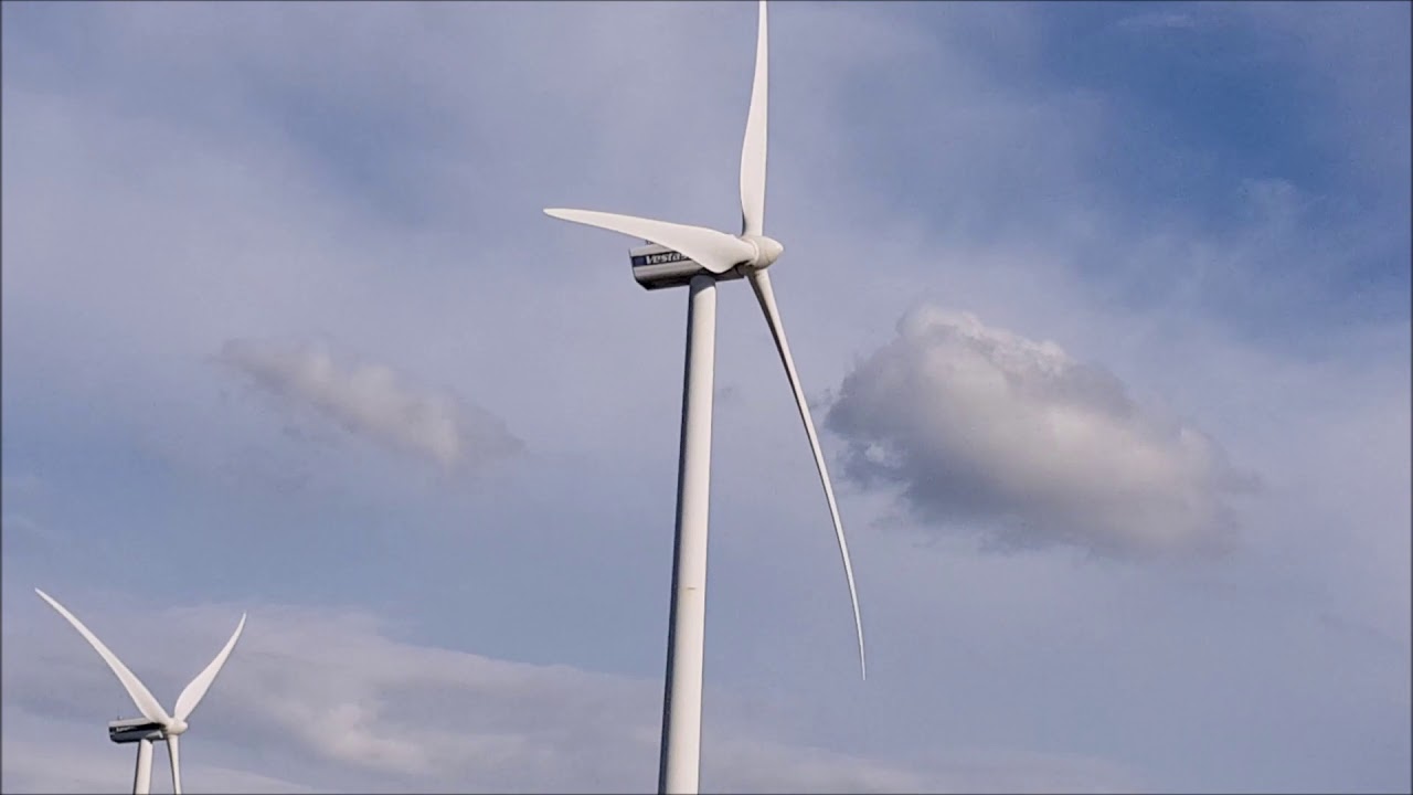 Windpark Groß Hehlen/Hustedt - Vestas V90 - 2MW - YouTube
