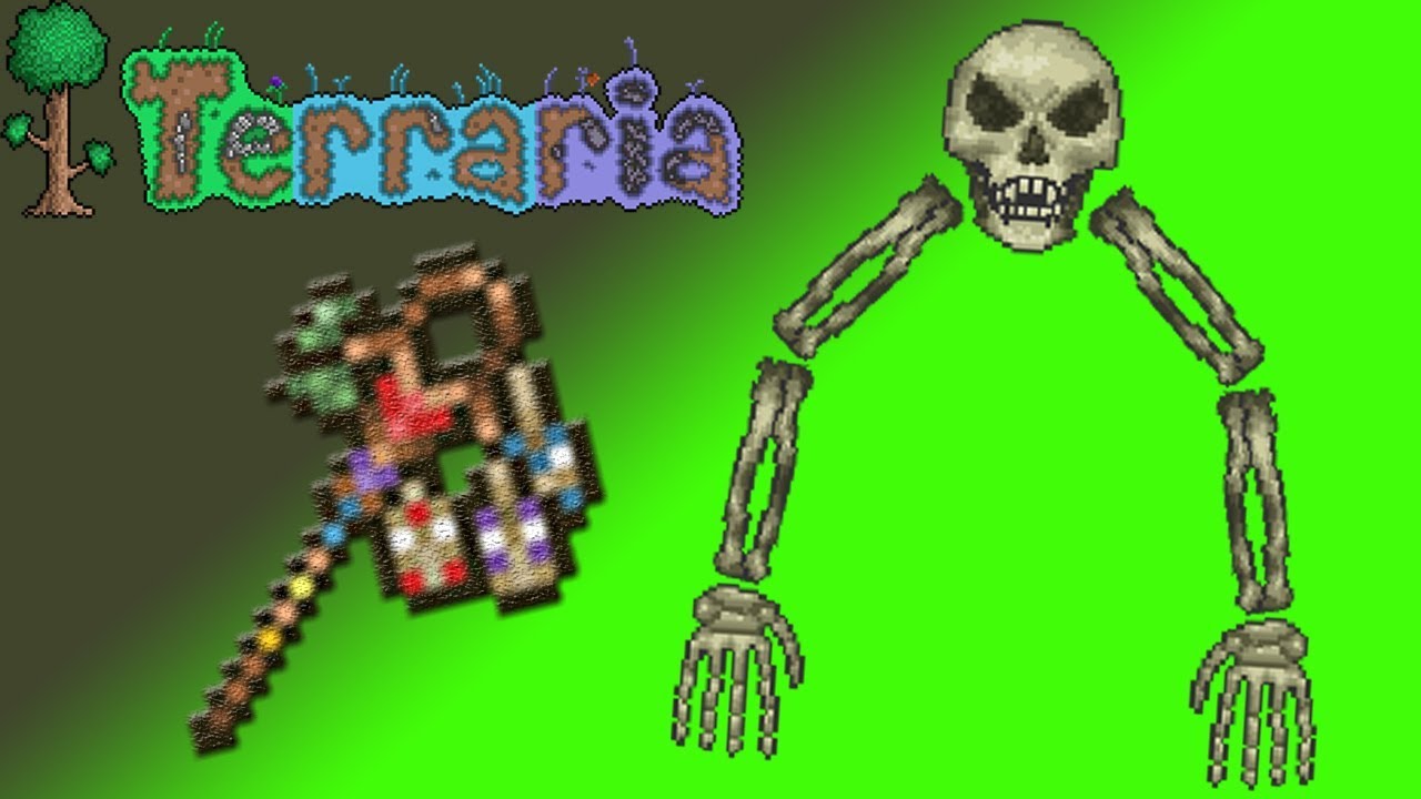 Matando o Skeletron com o Pygmy Staff - Terraria Gameplay PS4 - YouTube