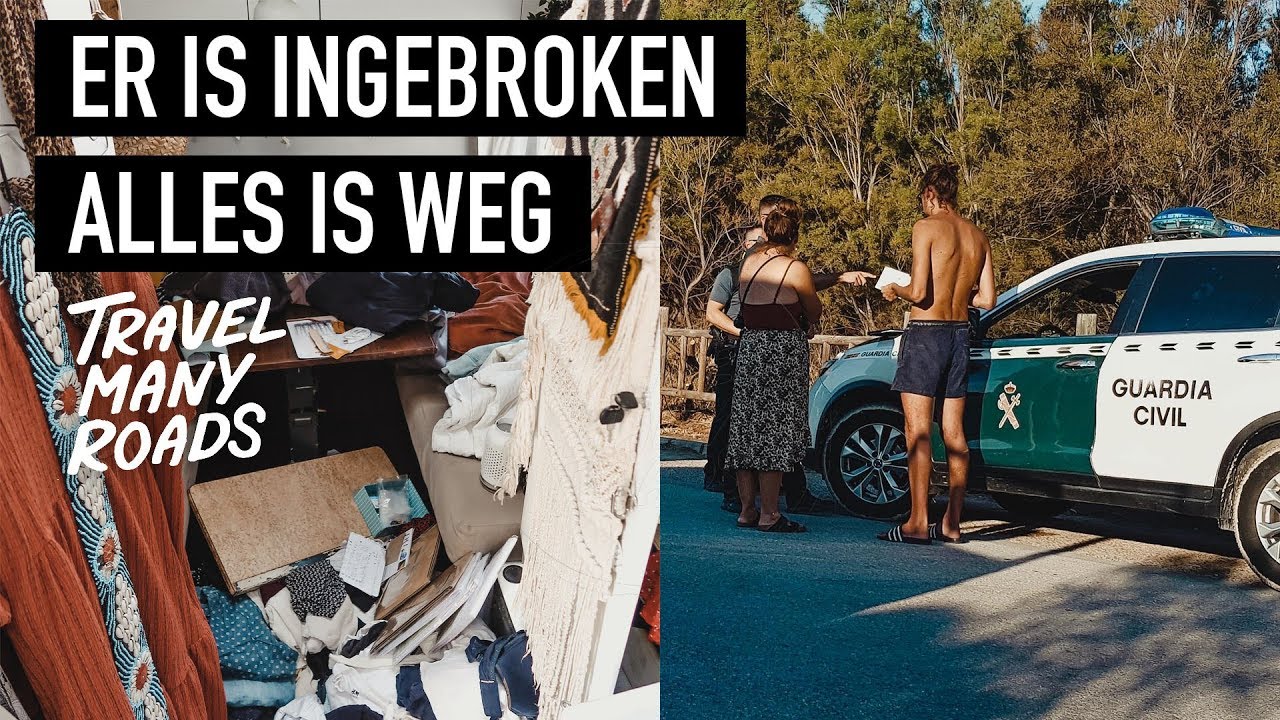 VLOG 53 | ER IS INGEBROKEN ALLES IS WEG | TRAVELMANYROADS - YouTube