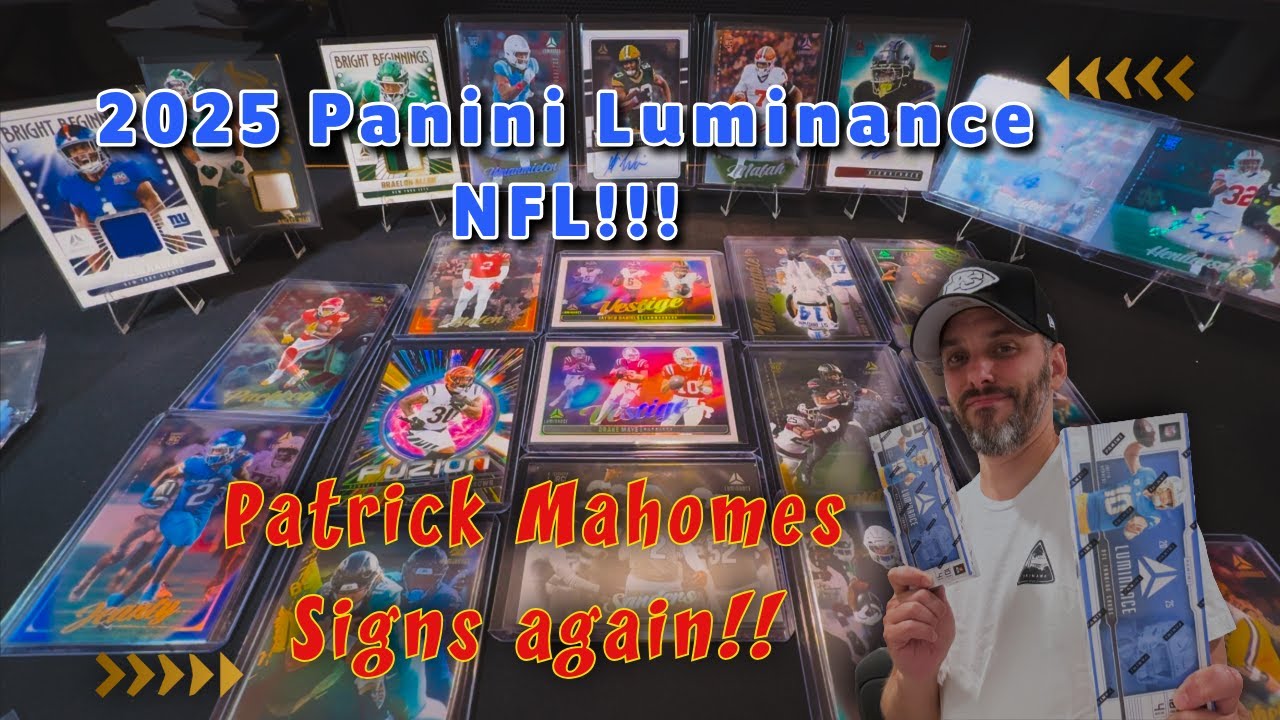 What Surprises Are Inside These 2025 Luminance NFL Boxes? - YouTube
