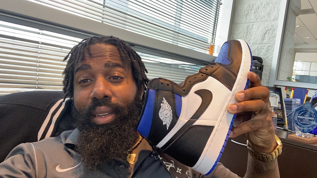 JORDAN 1 ROYAL TOE LIVE COPP🔥🔥🔥 - YouTube