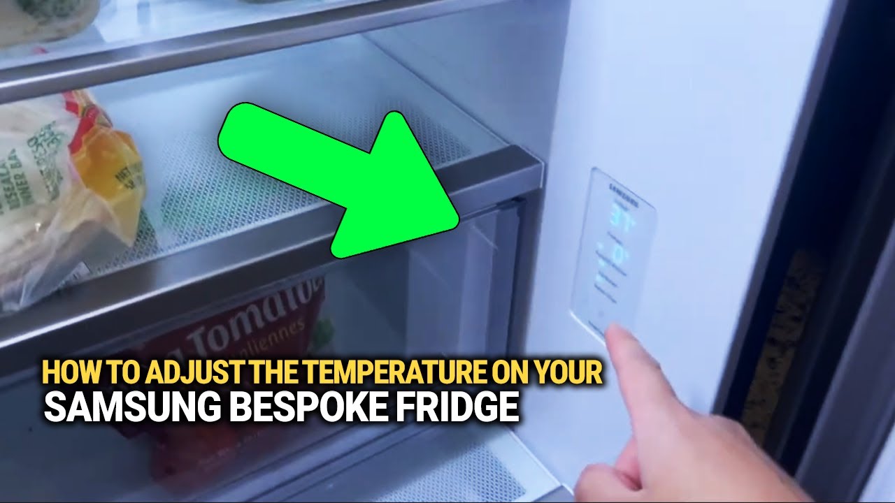 How To Adjust the Temperature on Your Samsung Bespoke Fridge: Get ...