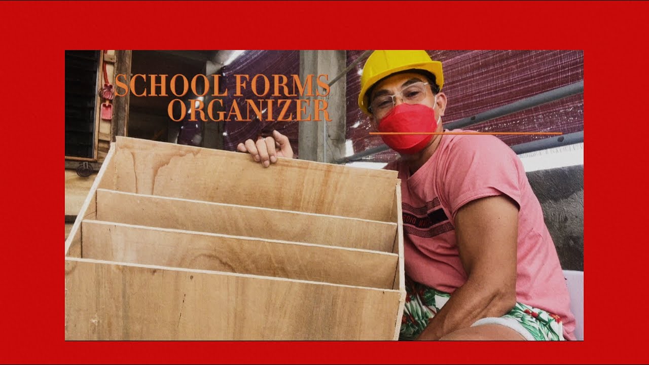 Paano ang pag gawa ng forms organizer school forms organizer DiY do it ...