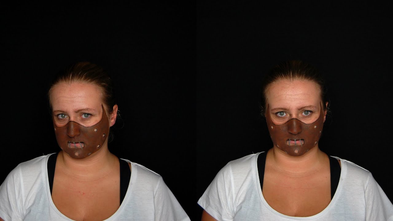 HANNIBAL LECTER • Halloween Makeup Tutorial - YouTube