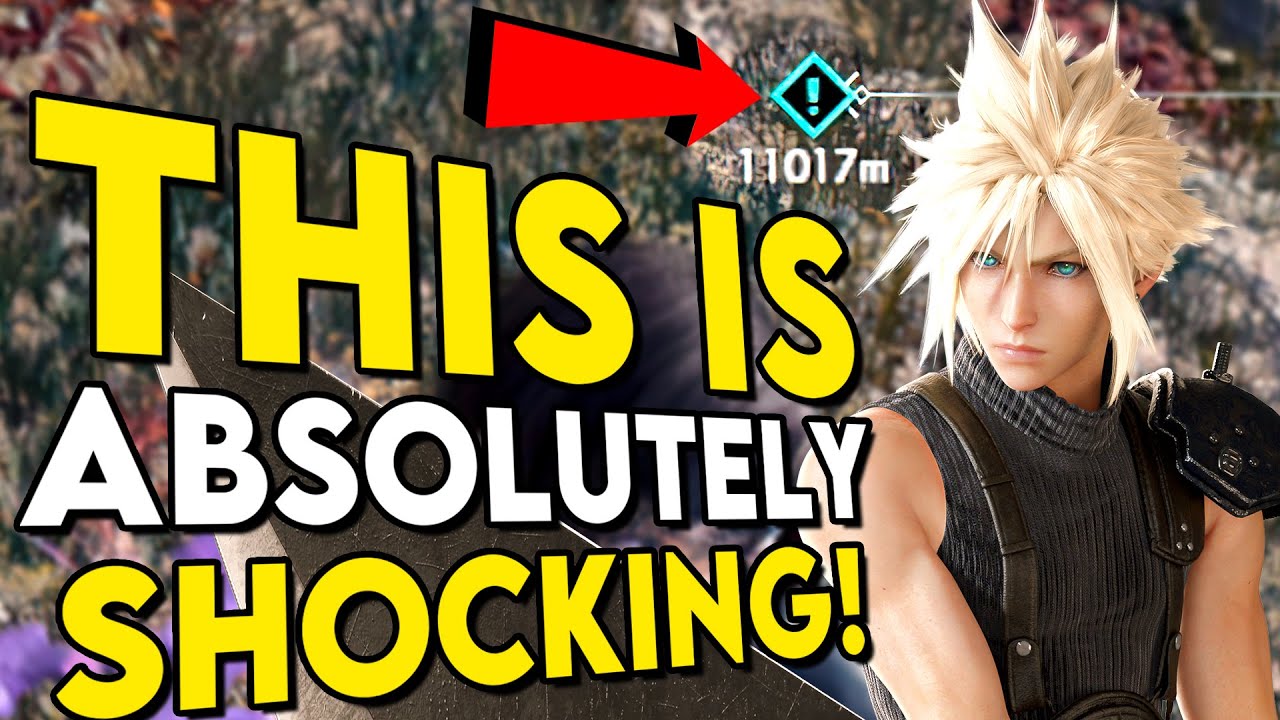 OMG SQUARE ENIX! Final Fantasy 7 Rebirth Open World is HUGE - YouTube