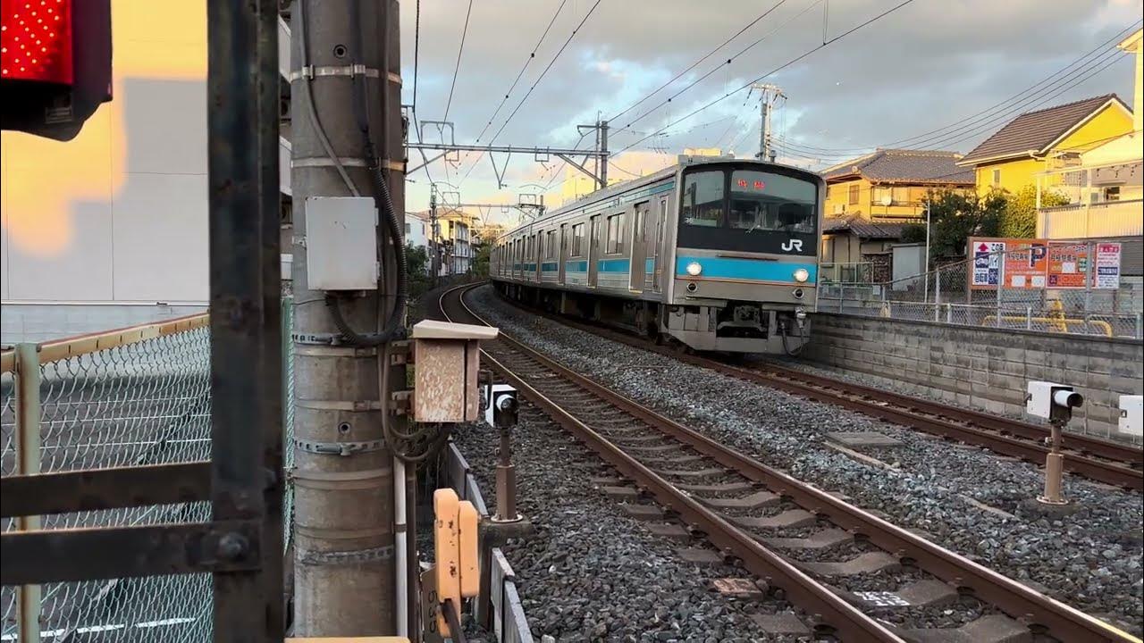 205系0番台NE402編成 普通 城陽行き 通過シーン #205系0番台 #普通 #通過シーン #jr奈良線 - YouTube