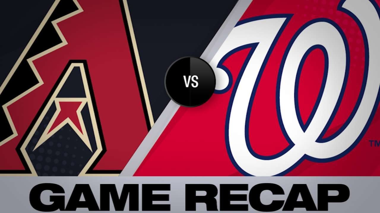 Adams has 2-HR, 7-RBI day vs. D-backs | D-Backs-Nationals Game ...