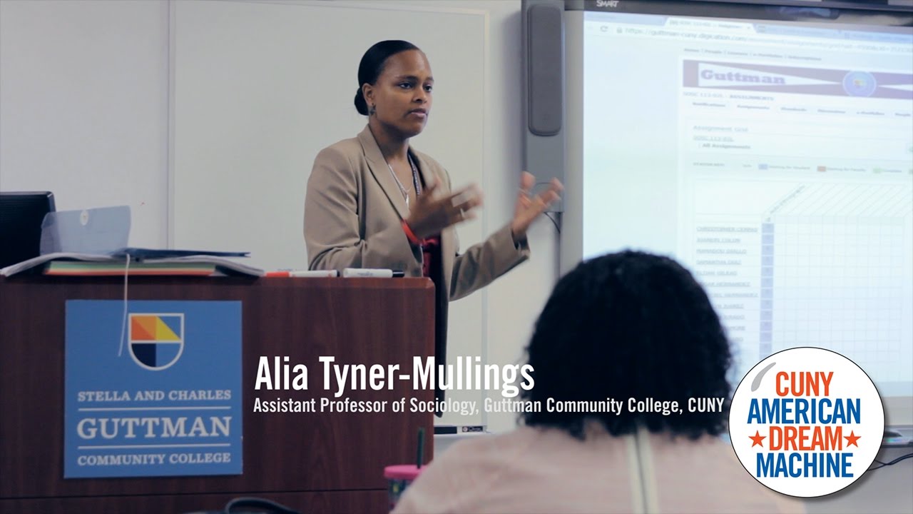 CUNY American Dream Machine: Alia Tyner-Mullings - YouTube