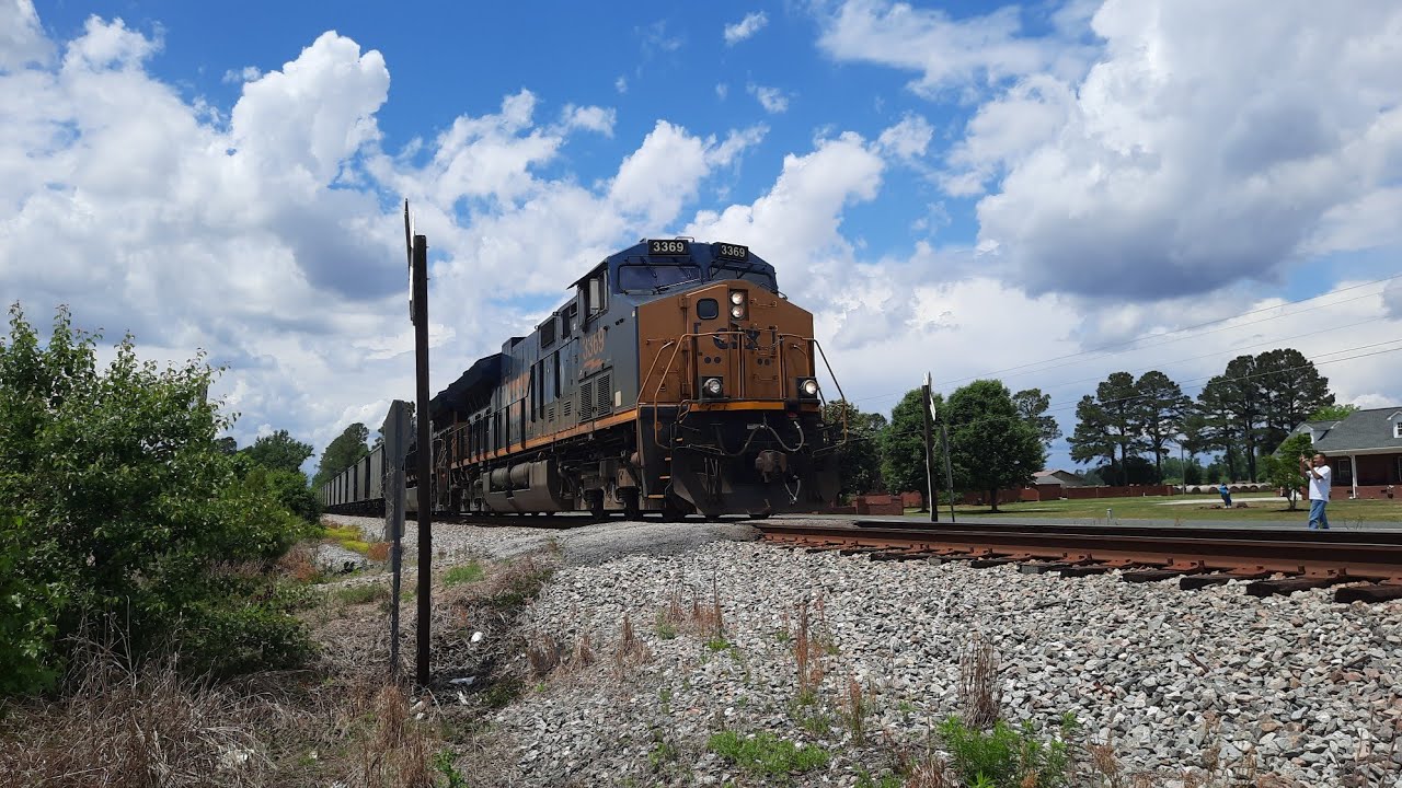 A Double Of Tier 4 Leaders 3369 In 3291 As CSX W542-07 Heads North With ...