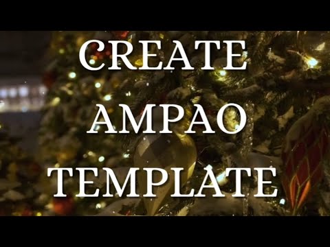 How to Create a Digital Ampao Template in Canva | Step-by-Step Tutorial ...