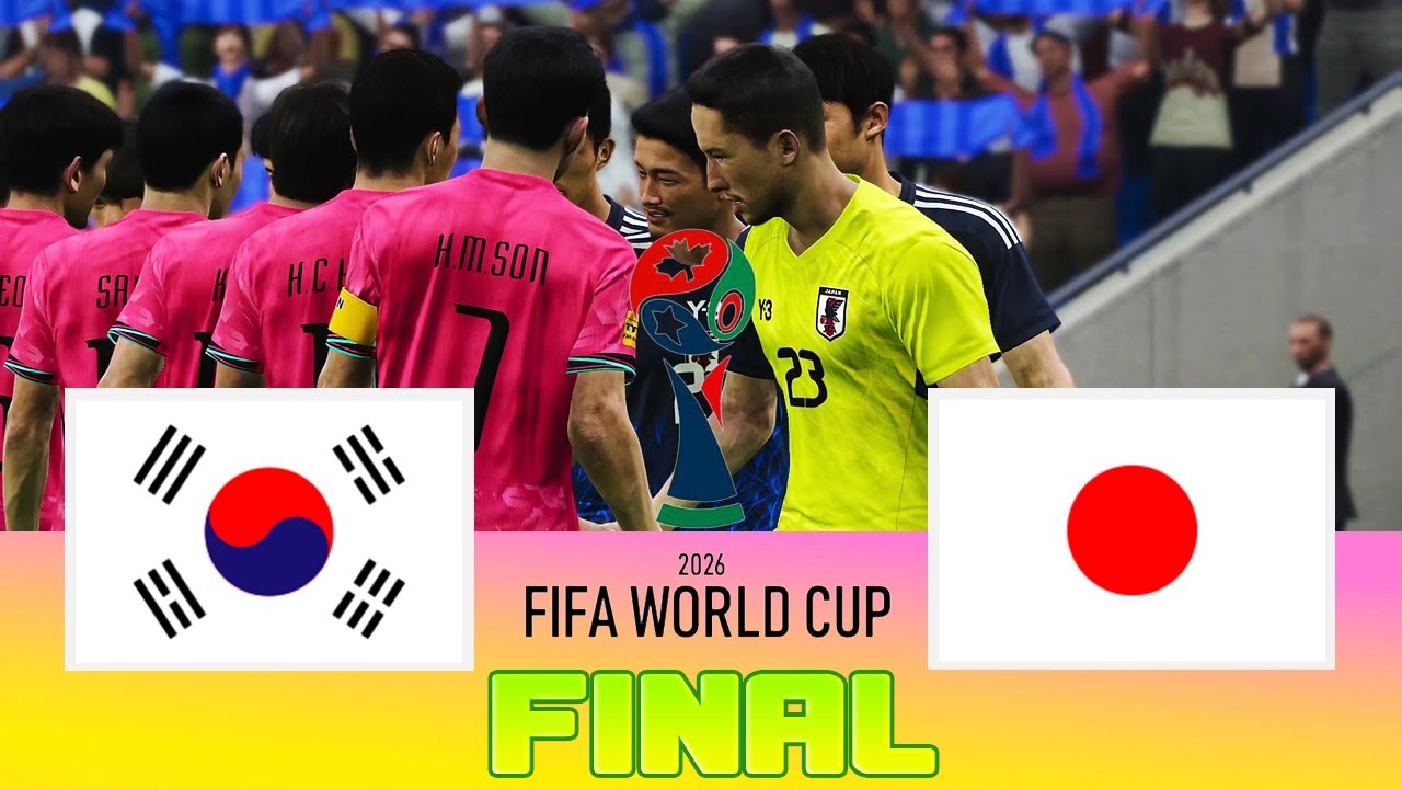 SOUTH KOREA vs JAPAN - Final FIFA World Cup 2026 | Full Match All Goals ...