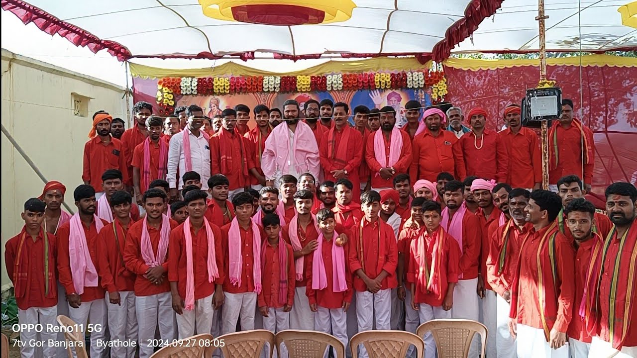 11 Days Bhavani Sevalal Maharaj Deeksha Bathol Thanda Kandi Sangareddy ...