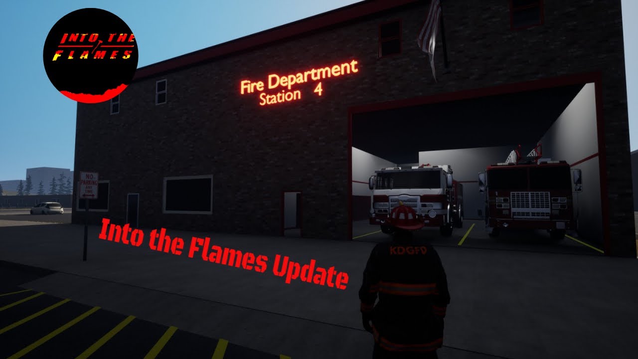 Into the Flames firefighting video game September Update - YouTube