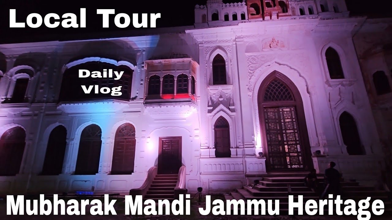 JAMMU BEAUTIFUL NIGHT VIEW 🤩 Mubarak Mandi, Manda Road #live #jammu #jk ...