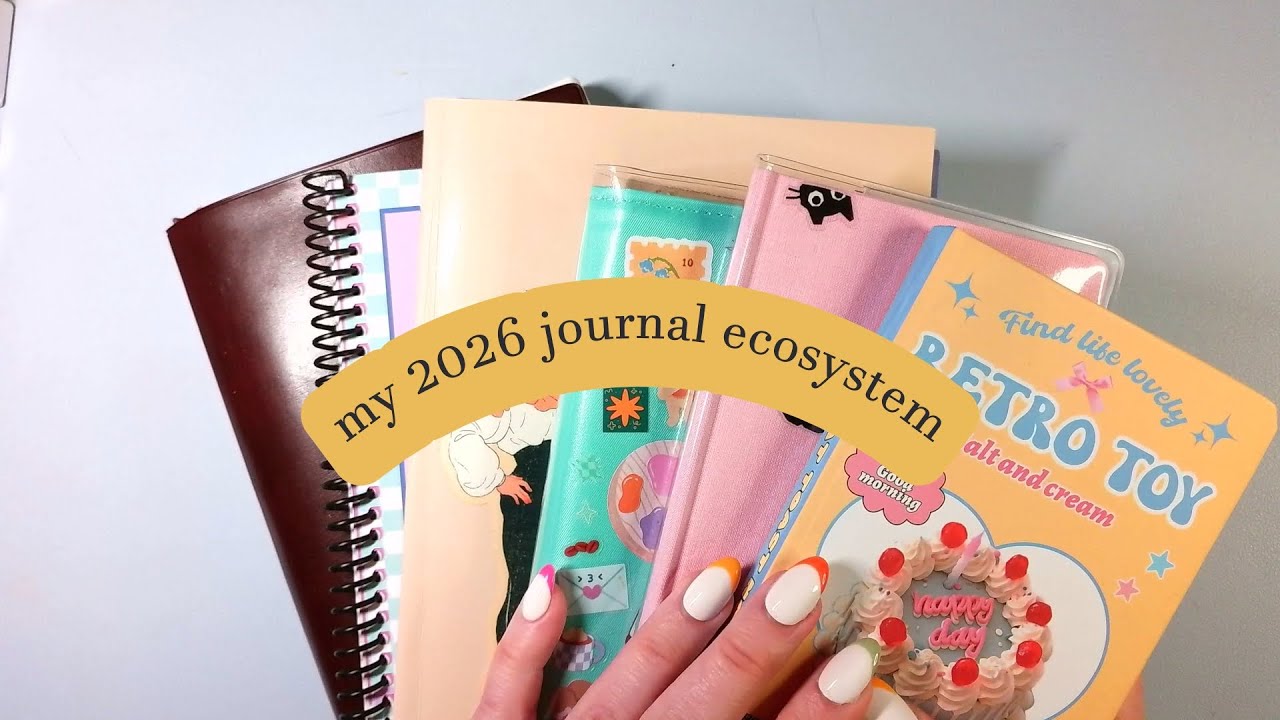 my 2026 journal ecosystem ♡ - YouTube